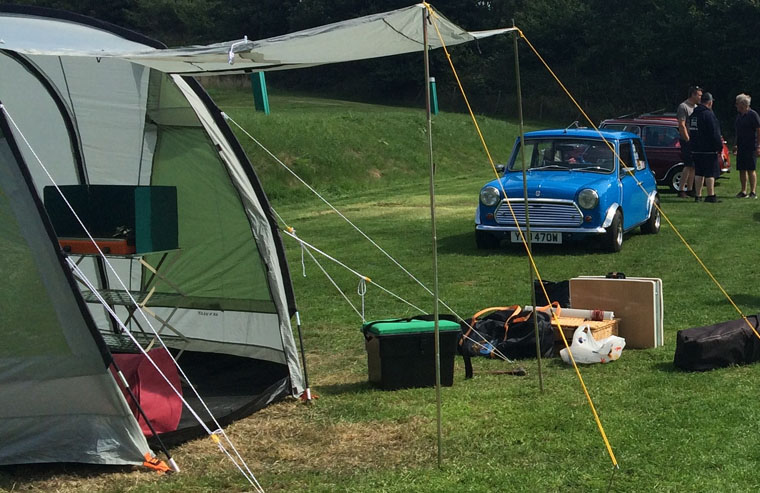 Grass Pitch for Tents - Marshford Camping